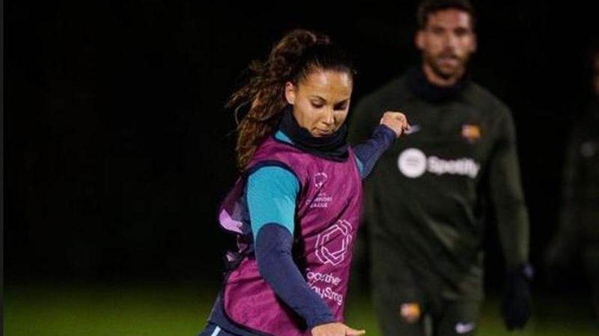 Martina Fernández, de la Champions a la selecció espanyola sub-23