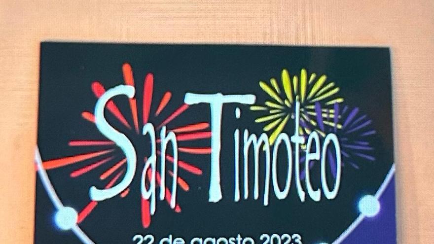 San Timoteo ya tiene cartel y es obra de Iris Donalson García, alumna ...