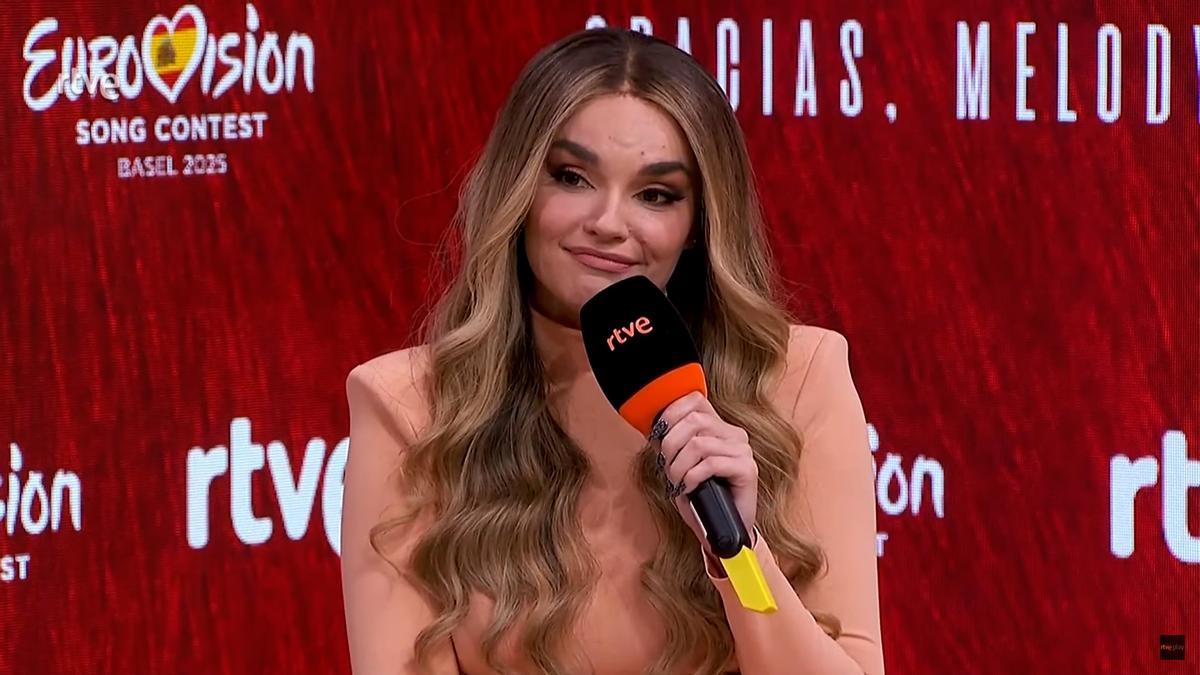 RUEDA DE PRENSA MELODY: Melody revela las condiciones que le impusieron ...