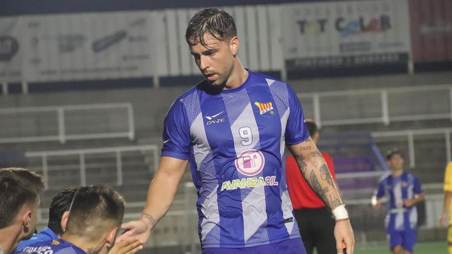 El davanter Pep Roca deixa el Figueres i torna al Lloret