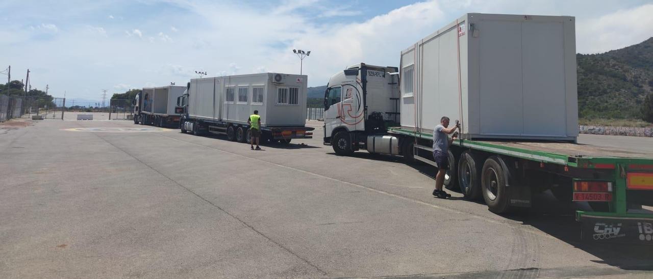 Arranca el montaje del FIB con la instalación de casetas en el recinto ...
