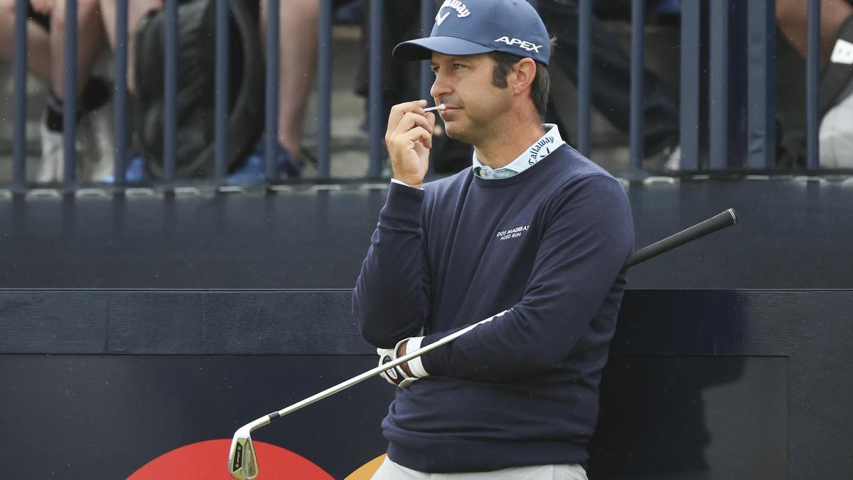 Jorge Campillo, marcado por la irregularidad en el Abierto Británico