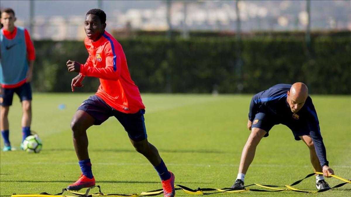 Alasana Manneh se va cedido al Sabadell