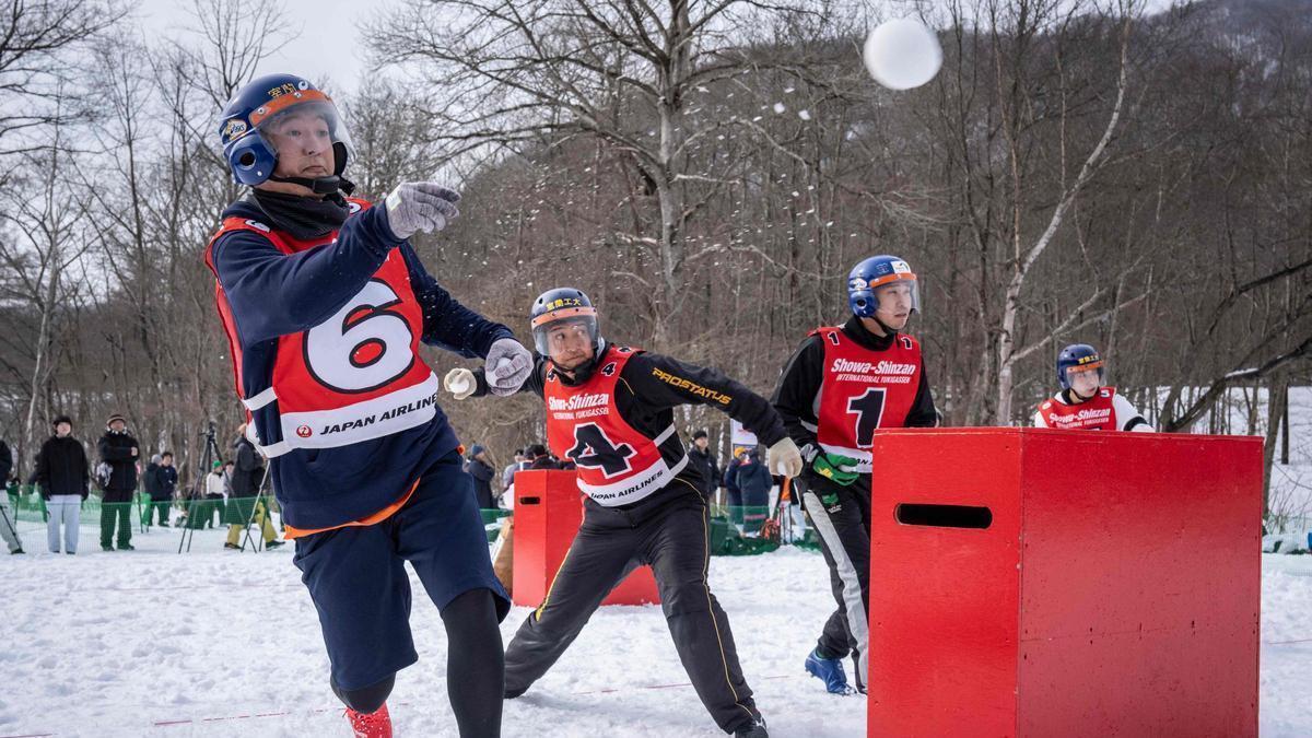 El Yukigassen, la batalla de bolas de nieve japonesa que sueña con el ...