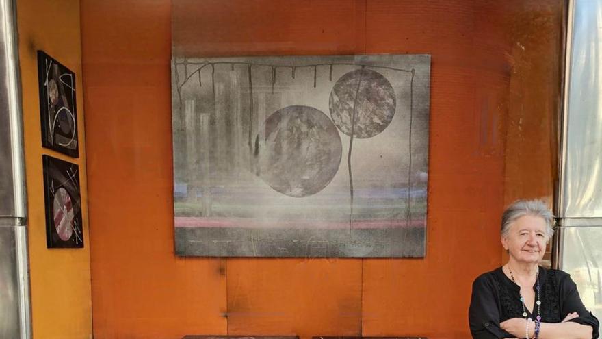 Marta Cuevas expone su "Apología del círculo" en "Metro y medio de Arte"