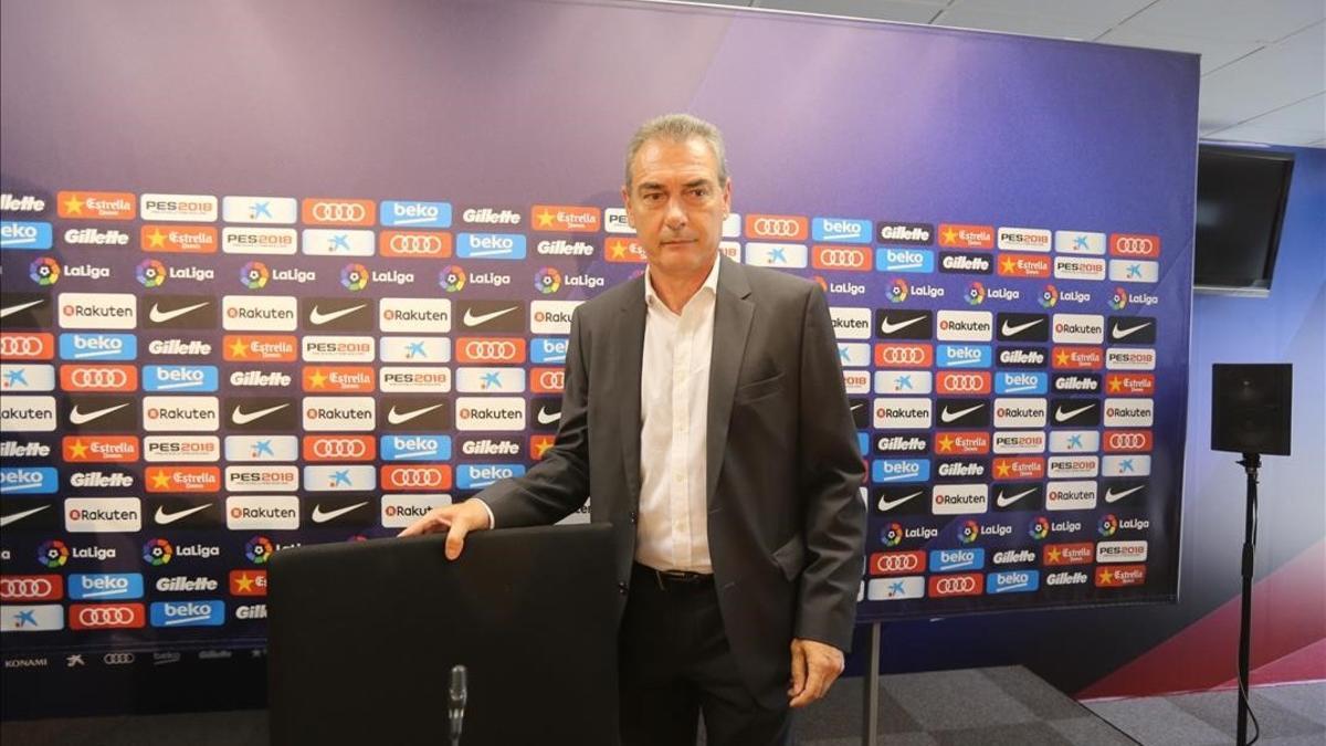 Pep Segura: "Mi idea es preservar el estilo del Barça"