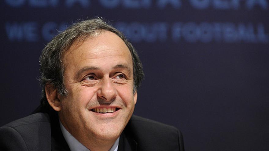 Platini propone aumentar a 40 las selecciones del Mundial 2018