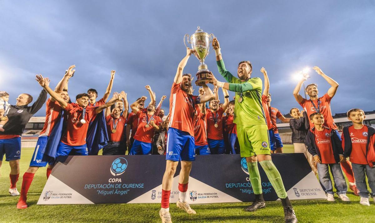 El Verín vence y levanta la Copa Diputación