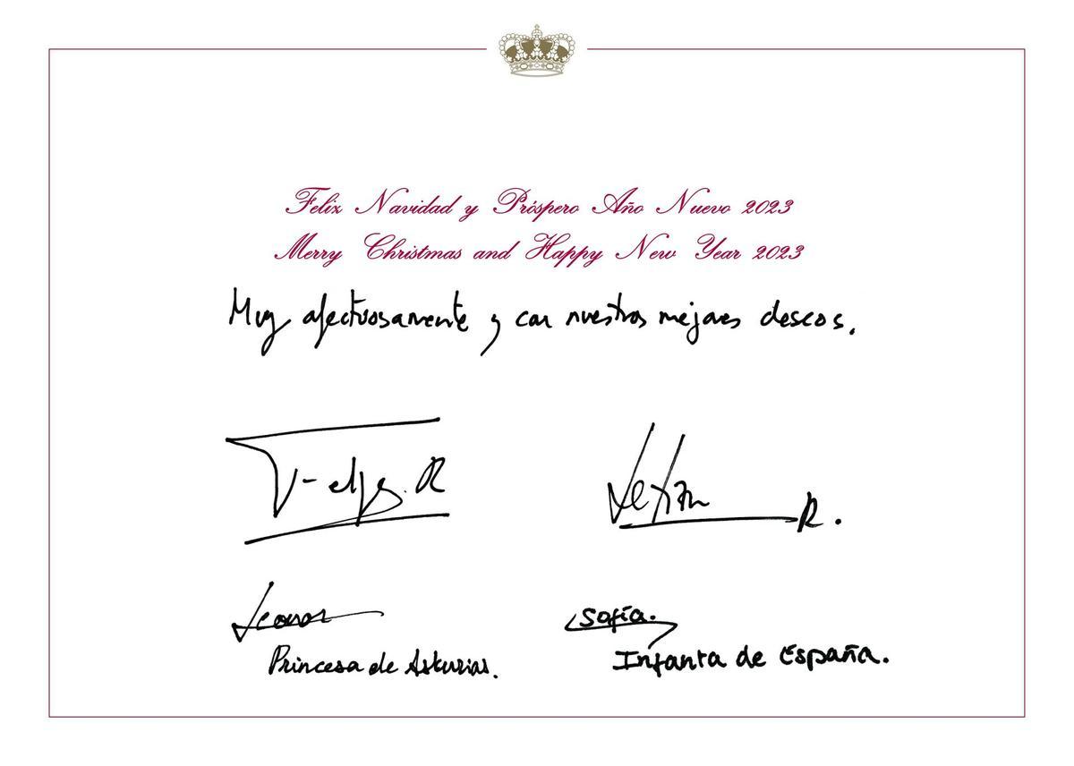 La letra de la princesa Leonor: esto es lo que revela sobre su personalidad