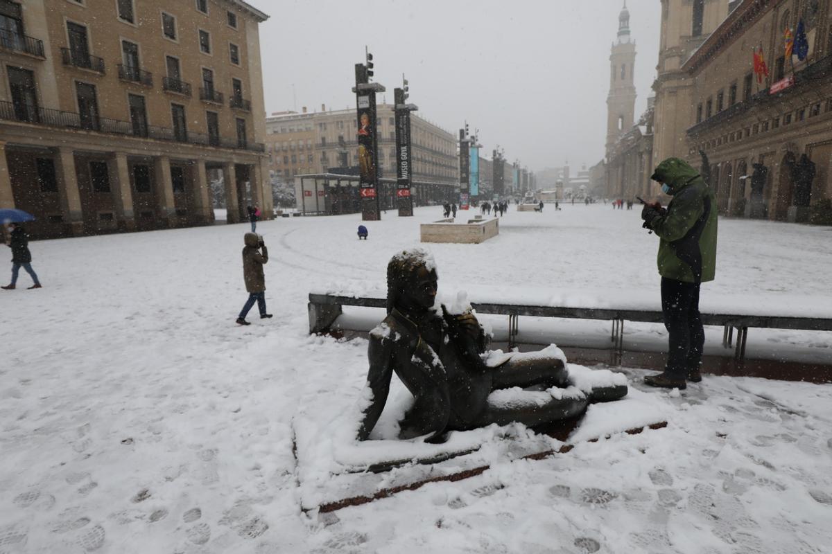 Filomena Zaragoza: Se cumplen dos años de la gran nevada de Filomena en ...