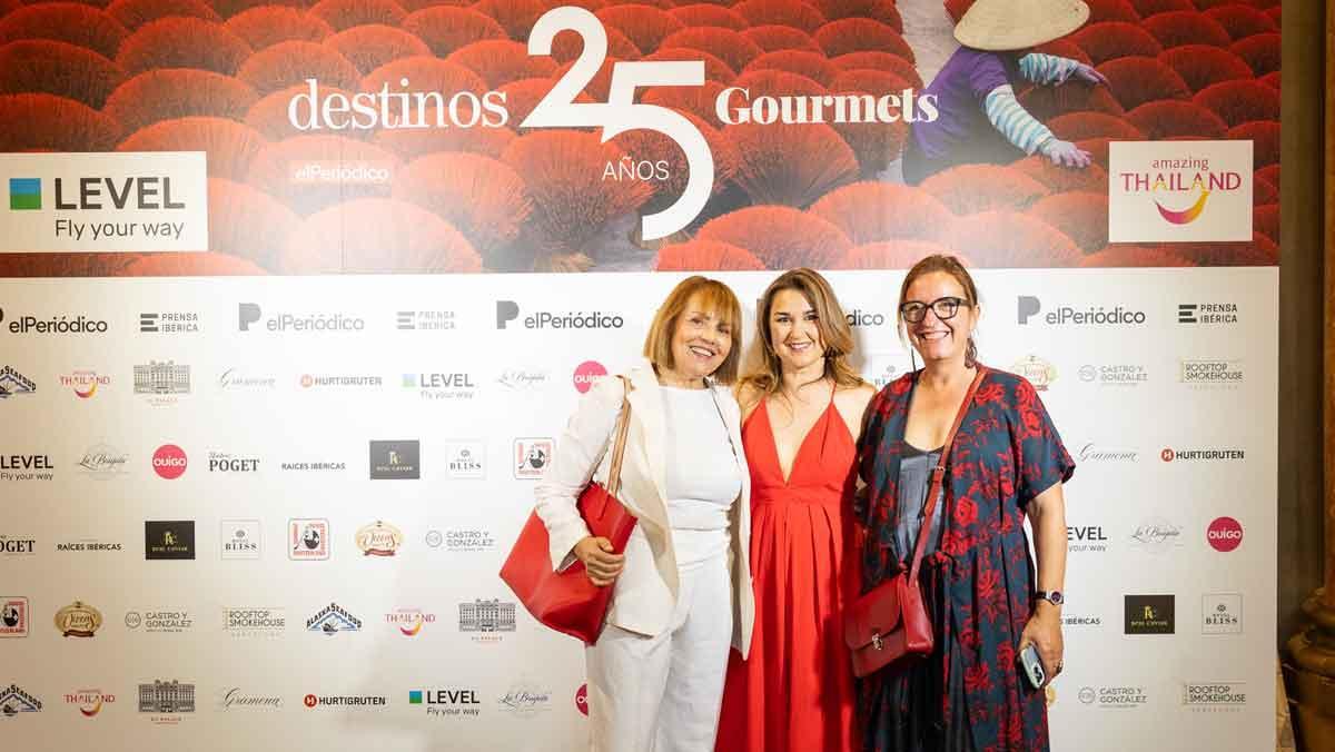 Fiesta de celebración de los 25 años de 'Destinos' y 'Gourmets', en El ...