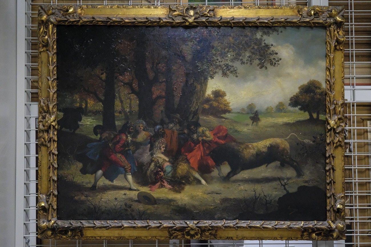 FOTOS: Obras de arte requisadas a Pedro Rico
