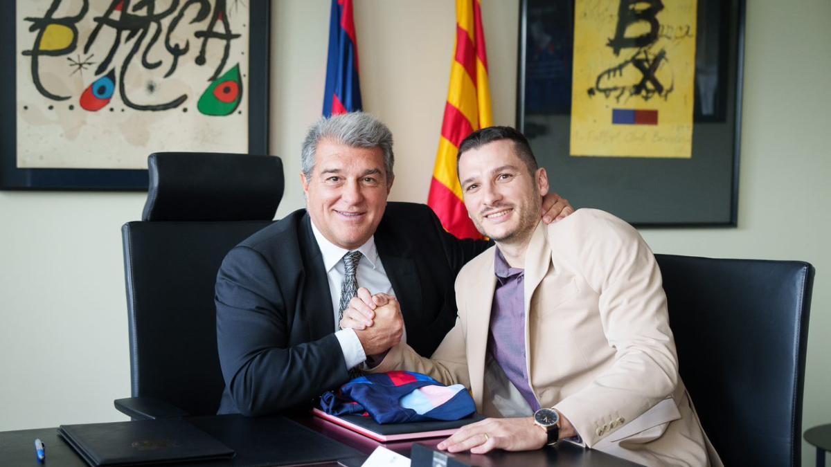 El Barça anuncia la renovación de Dyego Zuffo hasta 2025