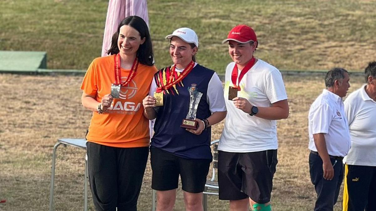 Paqui Muñoz, bronce en el Campeonato de España de tiro al plato