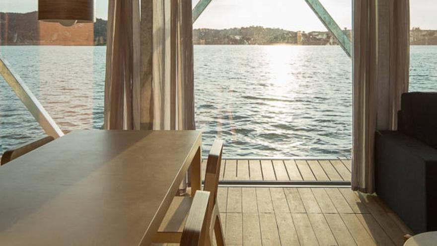 Una casa anfibia, modular y desmontable