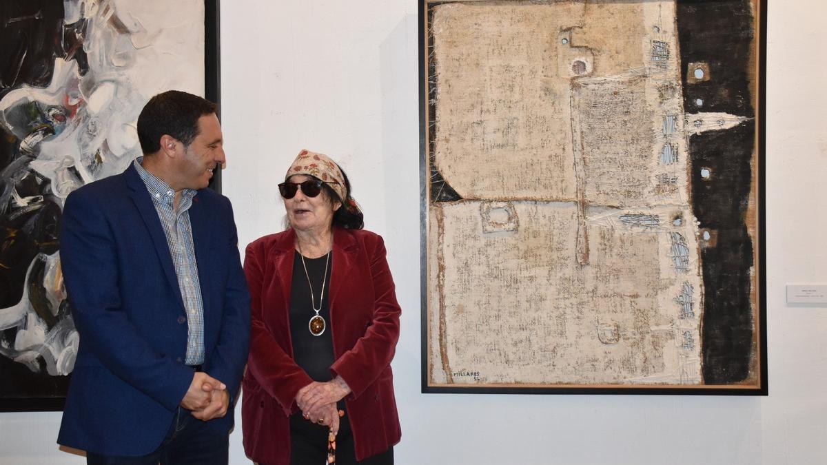 La familia de Millares cede una nueva arpillera a Fundación Antonio ...