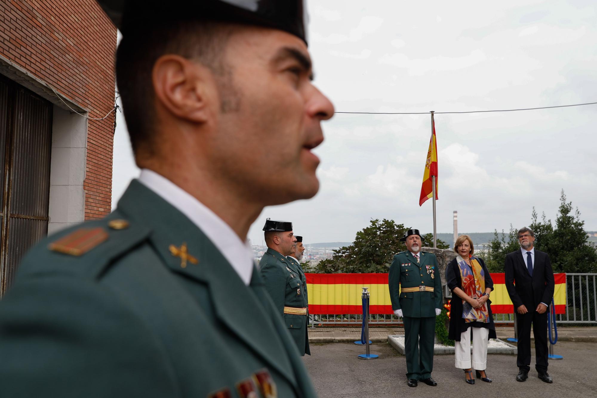 La Guardia Civil de Avilés recupera los festejos del Pilar