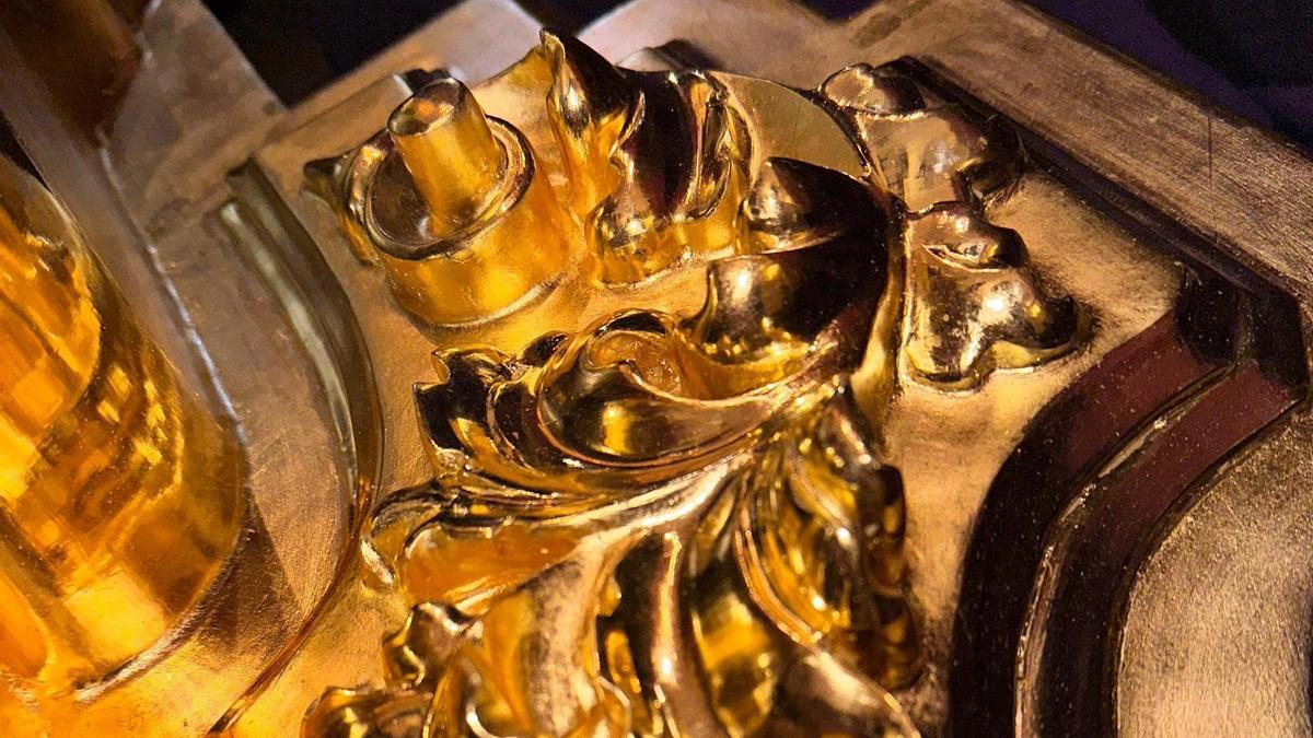 COFRADÍAS MÁLAGA | El Huerto culmina el dorado del retablo de su ...