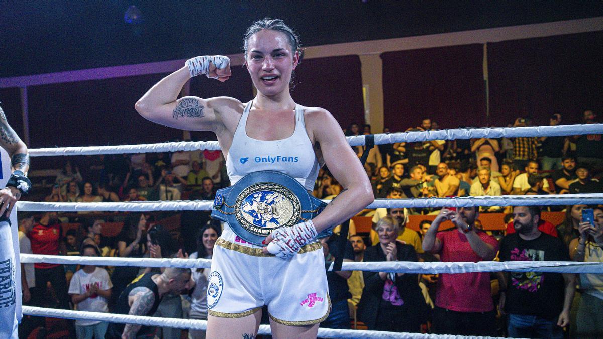 Tania Álvarez defenderá por primera vez el título de campeona de Europa contra Ben Ephraim