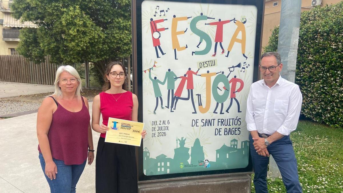 Ona Amérigo i Elna Guillén guanyen el concurs de cartells de la Festa ...