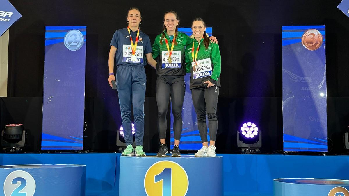 ATLETISMO CASTELLÓN , El Playas arrasa en el medallero del Nacional de pista corta de Ourense