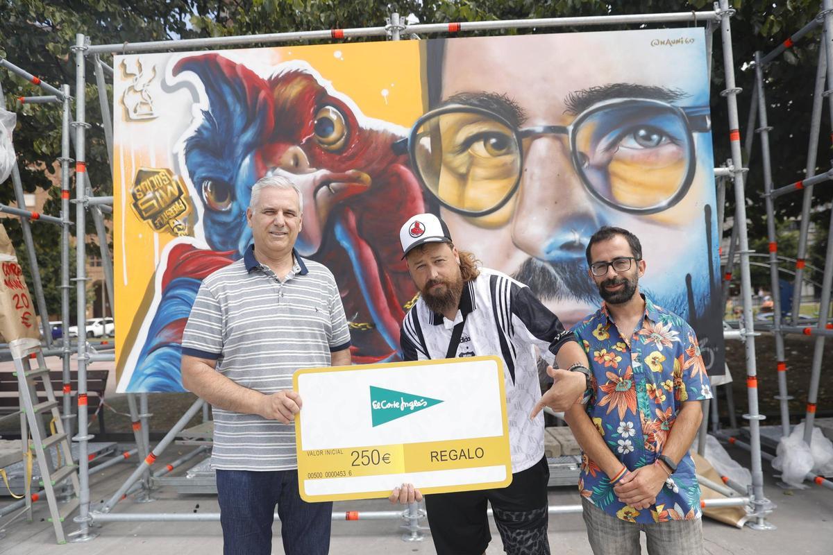 EN IMÁGENES: Los mejores graffitis de Aviés tienen premio
