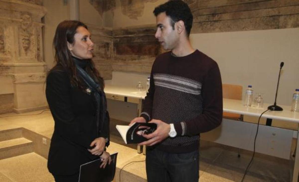 Mario Crespo presenta en Zamora «Biblioteca Nacional»