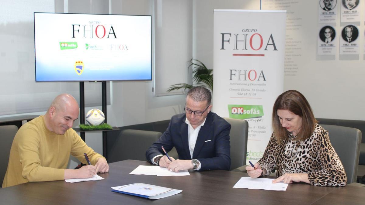 Grupo FHOA y la Federación Asturiana de Fútbol firman un nuevo acuerdo ...