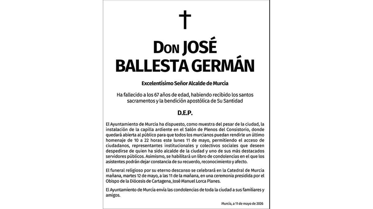 D. José Ballesta Germán