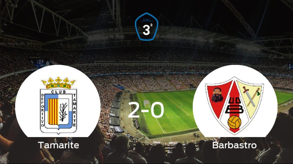 Tamarite 2 - 0 Barbastro