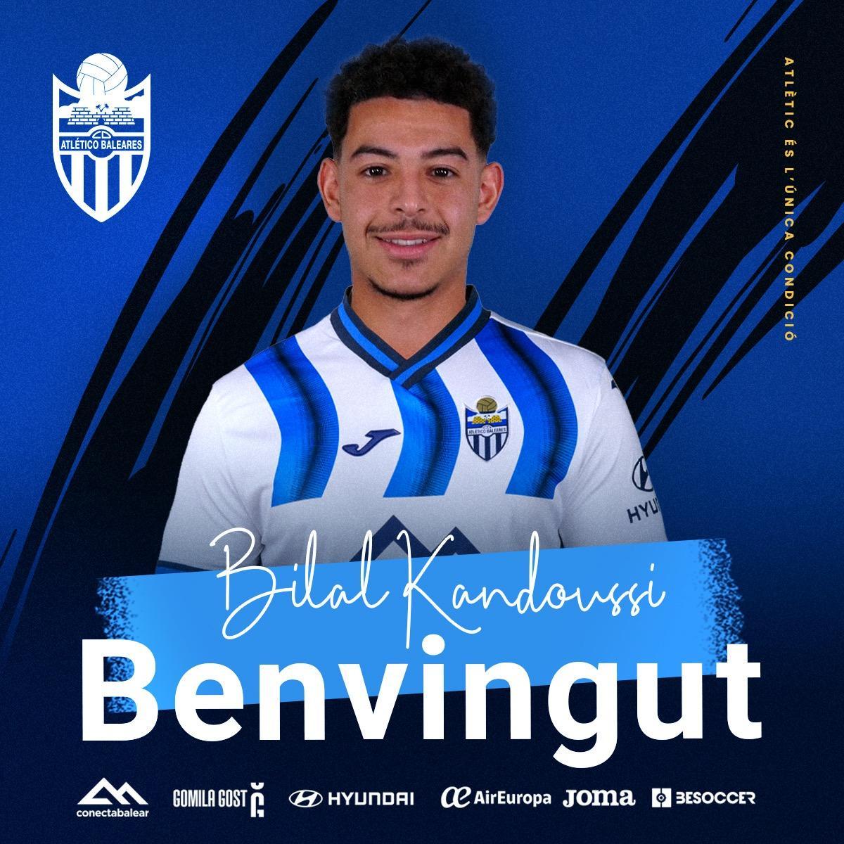 Bilal Kandoussi, nuevo refuerzo del Atlético Baleares