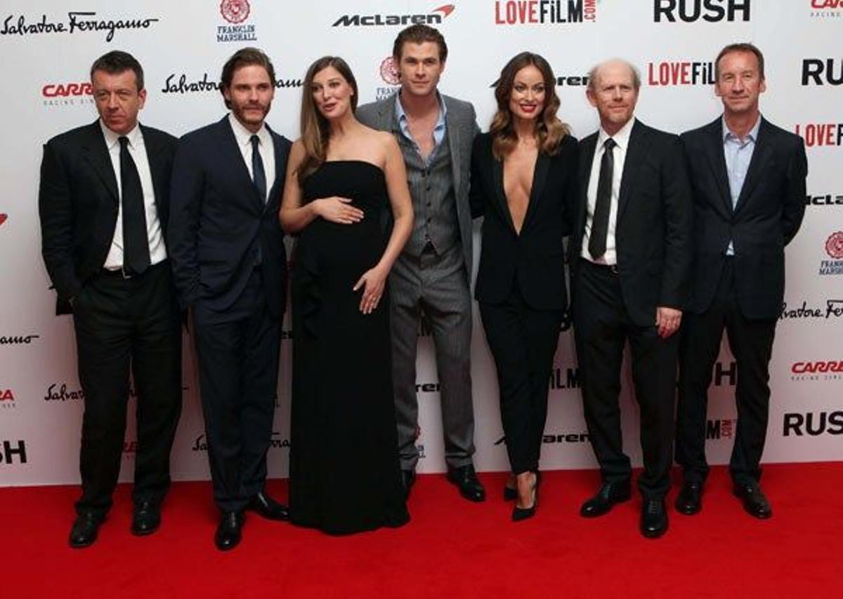 Première en Londres de 'Rush' - Cuore