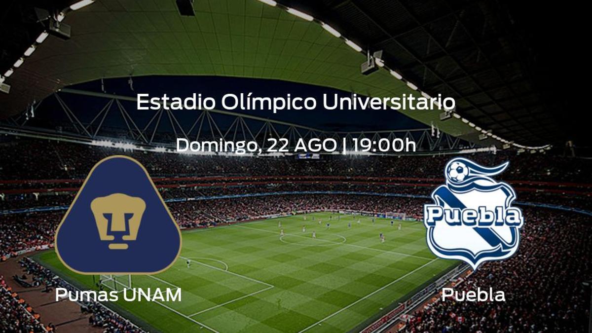 Previa del encuentro: Pumas UNAM - Puebla