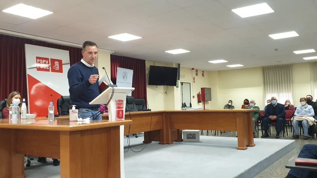 Raga repite como secretario general del PSPV de Riba-roja por unanimidad