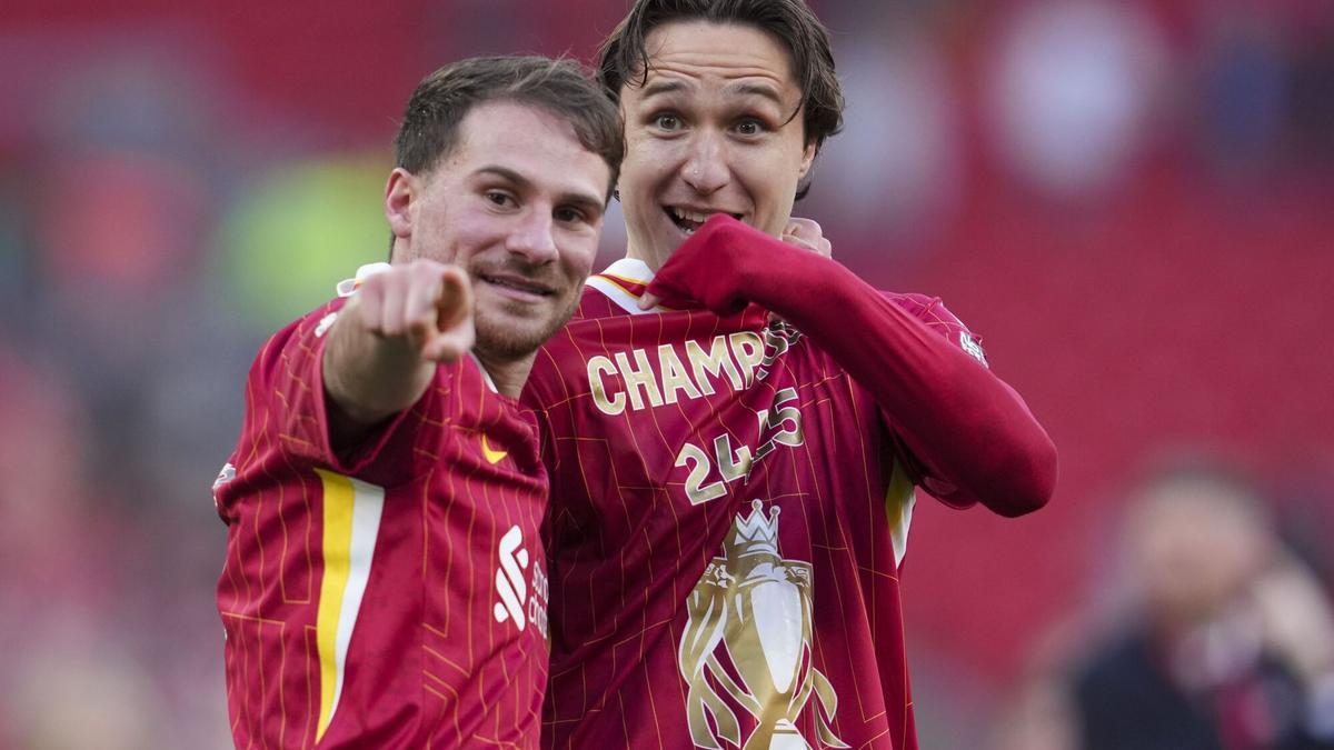 El Liverpool es campeón; Chiesa, todavía no