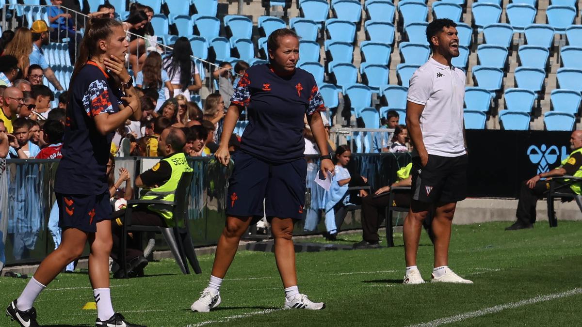 Vicky Vázquez: "Lo más importante son los tres puntos" - Faro de Vigo