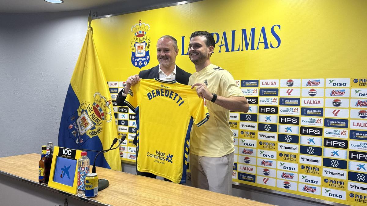 Benedetti, el artista de los tres millones de la UD Las Palmas: "No leo a Benedetti, pero me ...