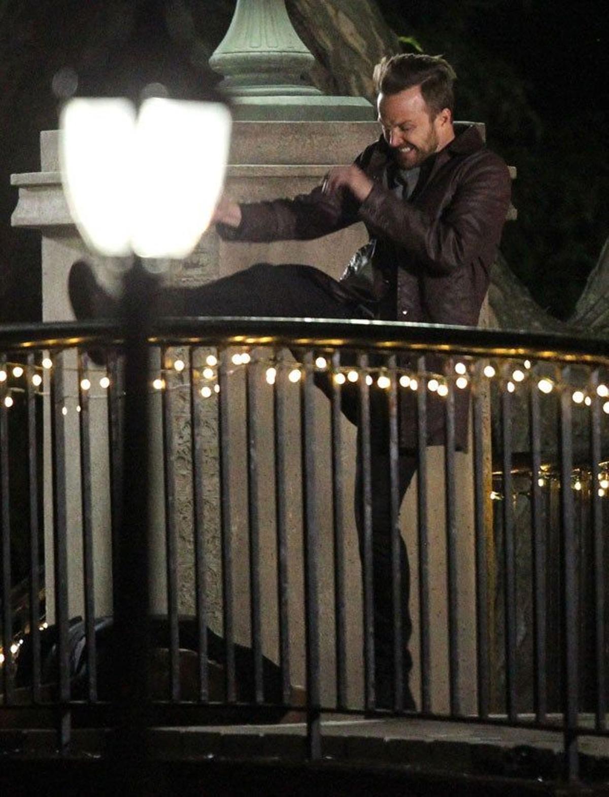 Dwayne 'The Rock' Johnson y Aaron Paul ruedan juntos en Boston - Cuore