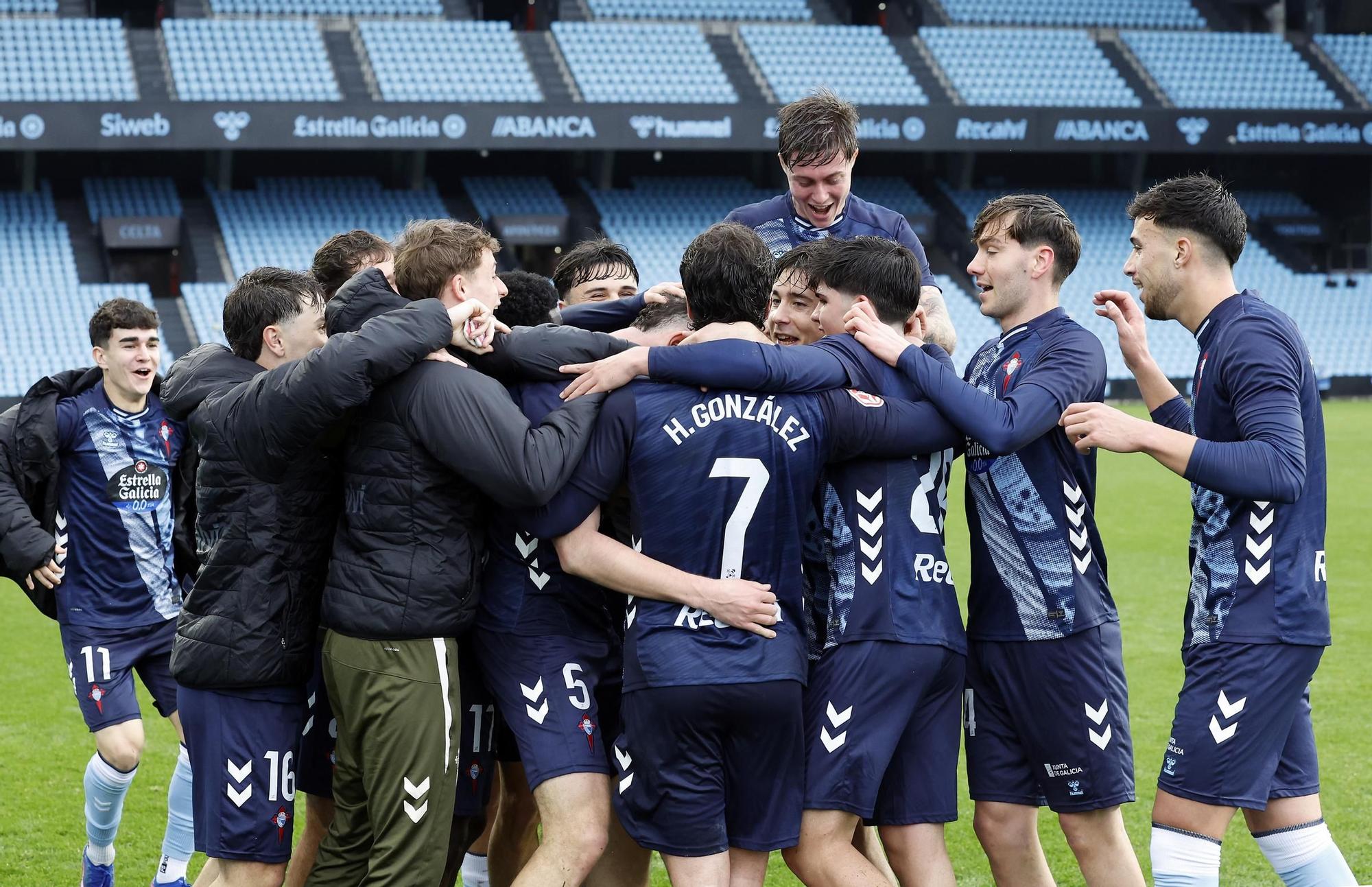 Otra remontada del Celta Fortuna