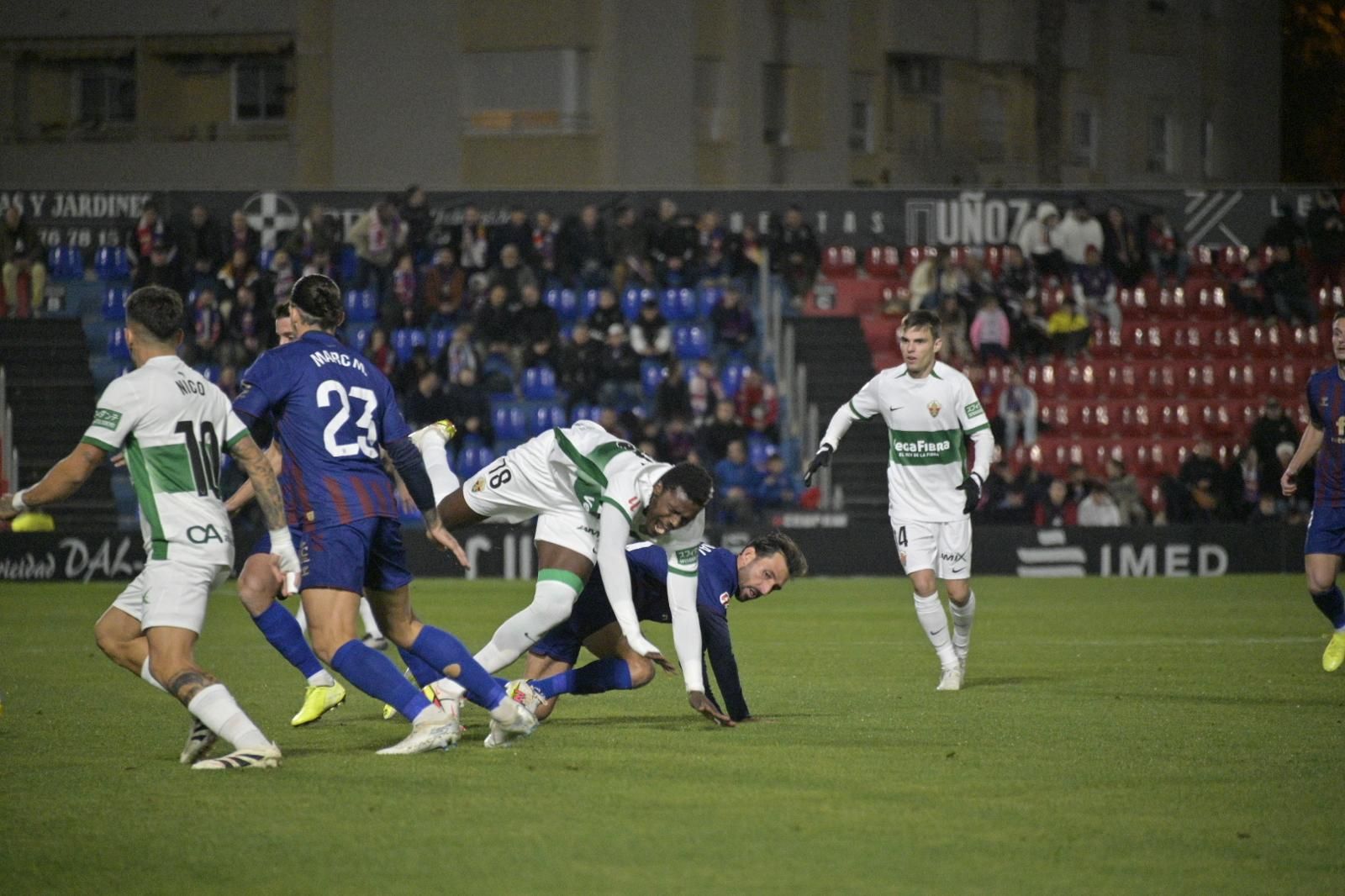 Las mejores imágenes del partido Mirandés - Elche CF