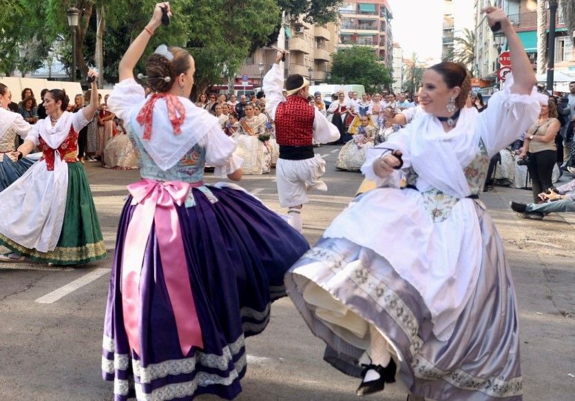 La fiesta de los 50 años de la falla Calvo Acacio