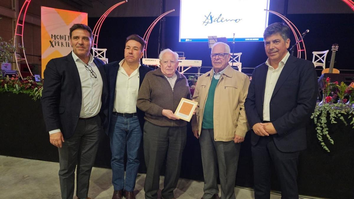 Los empresarios de Montilla reconocen las trayectorias de Francisco Robles, Manuel Llamas y ...
