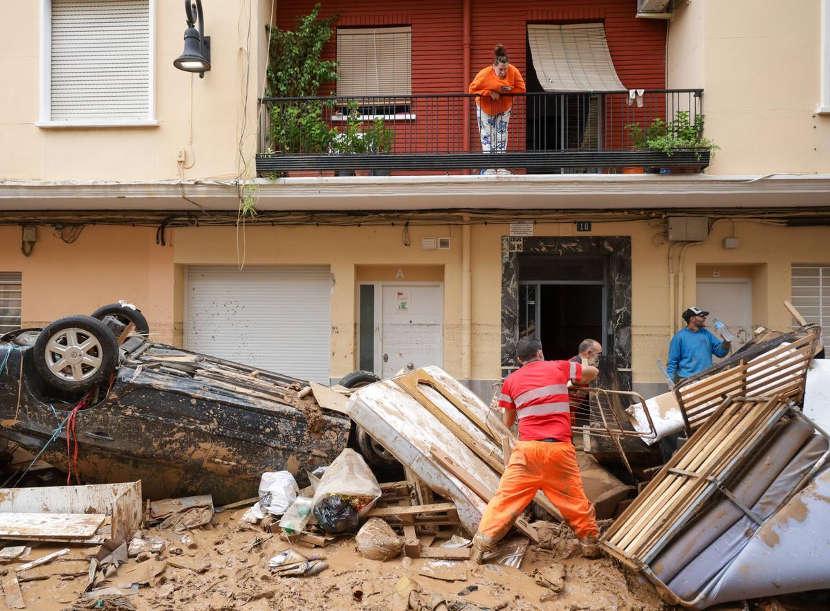 La catástrofe de la DANA deja una marca profunda en Aldaia, Valencia