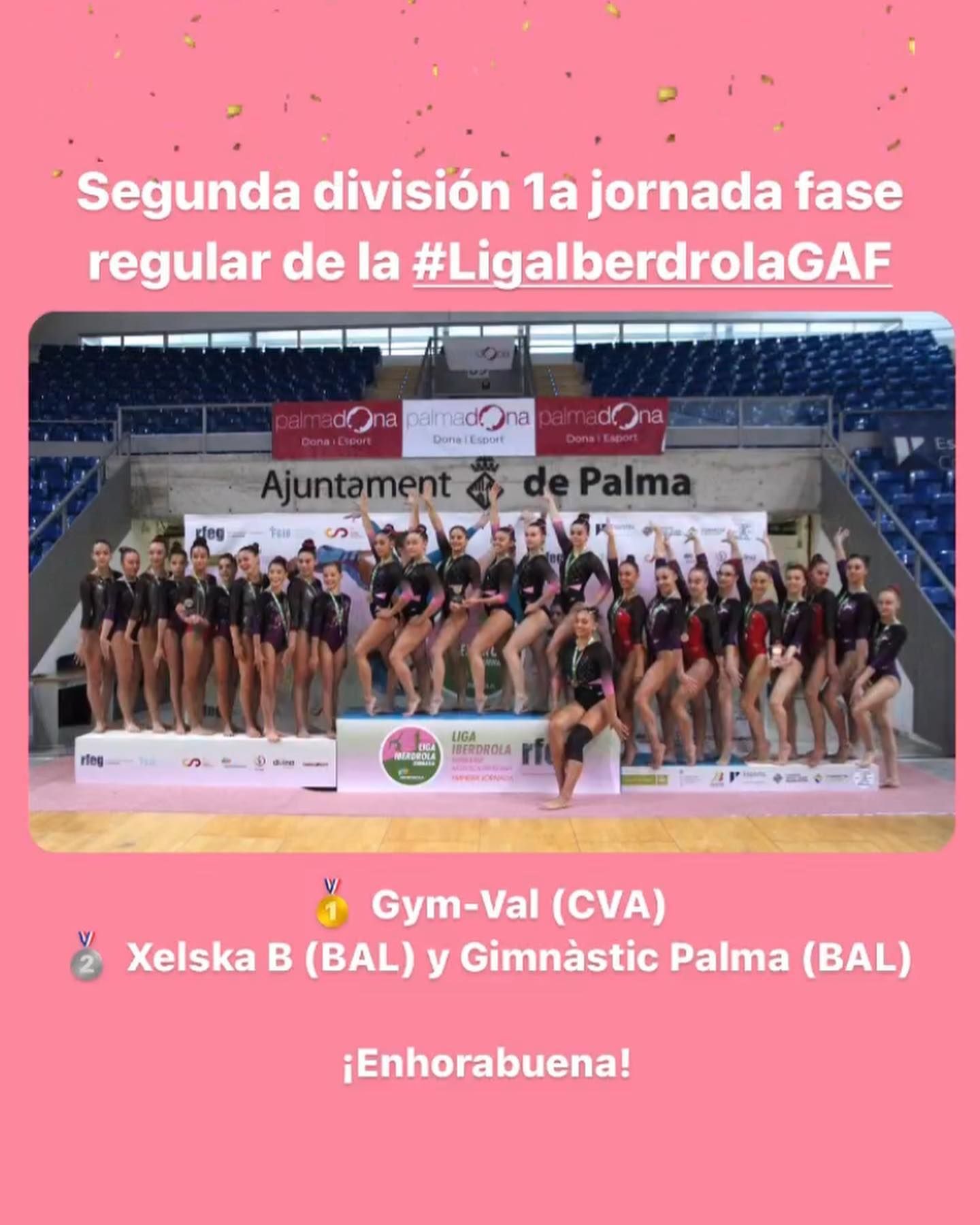 El Club Gym-Val lidera la primera jornada de la fase regular de la Liga ...