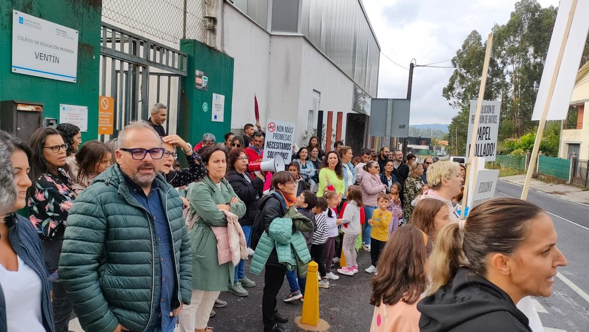 PROTESTA PROFESORADO VENTÍN | Varios colexios da área de Compostela ...