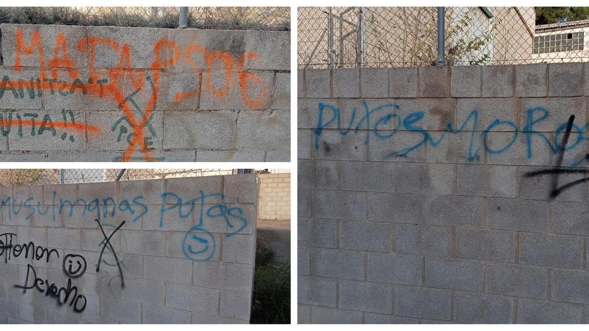 Pintadas amenazas de muerte PSOE Ontinyent | Aparecen nuevas pintadas ...