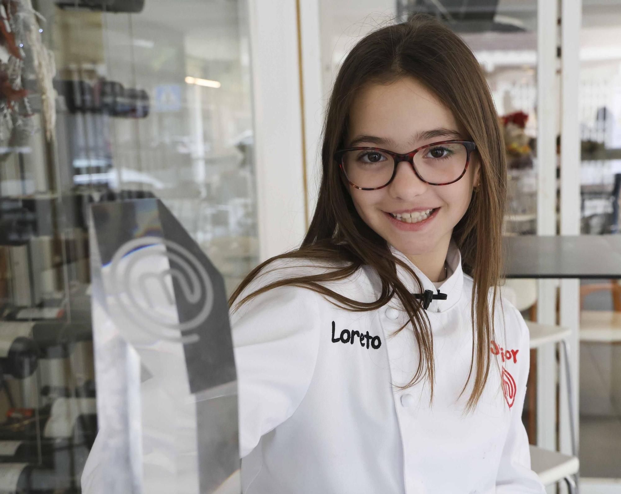 Loreto, natural de Mutxamel, ganadora MasterChef Junior