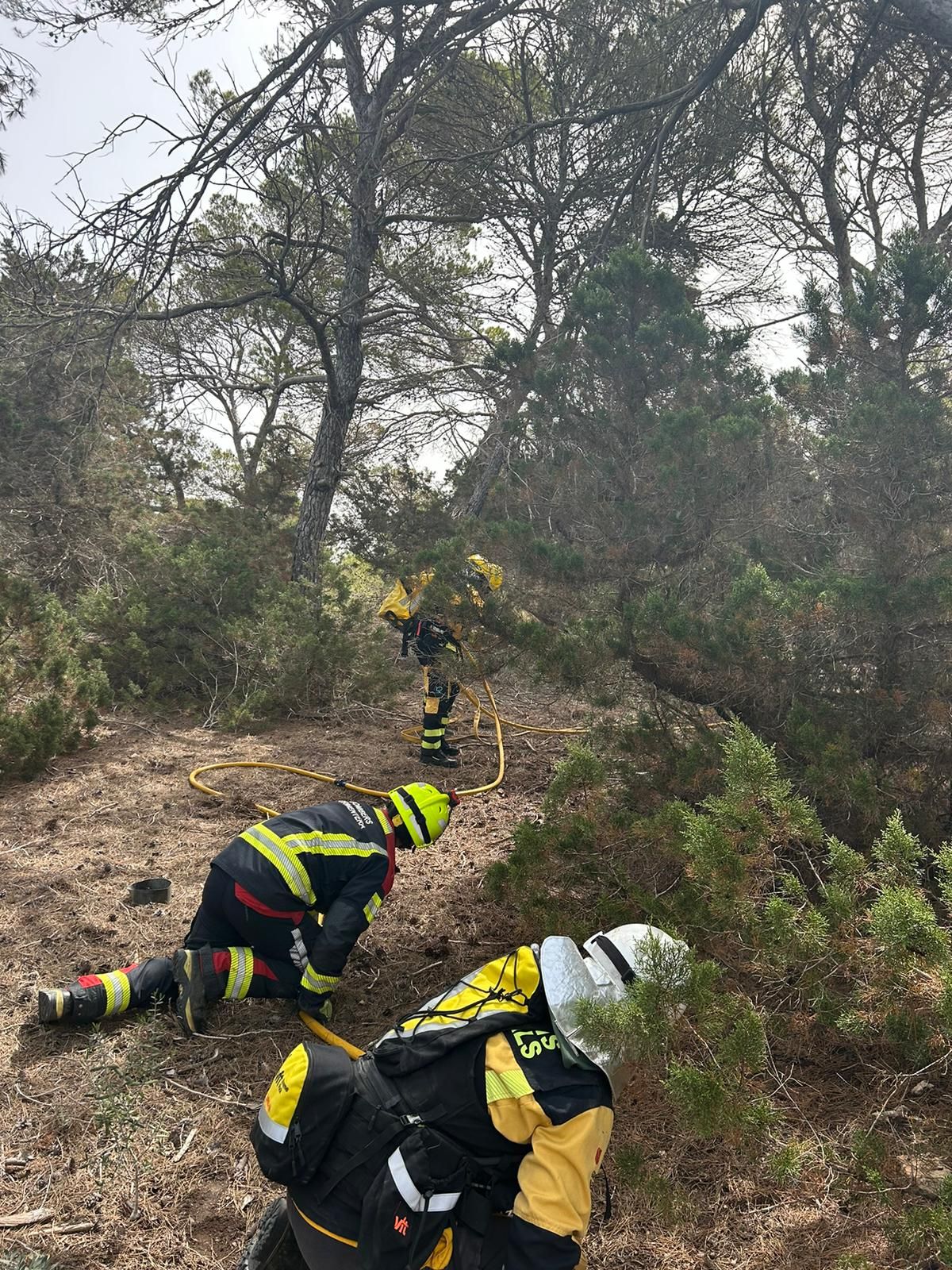 Ibanat y Bomberos de Formentera realizan una práctica para la ... Ibanat y Bomberos de Formentera realizan una práctica para la ...