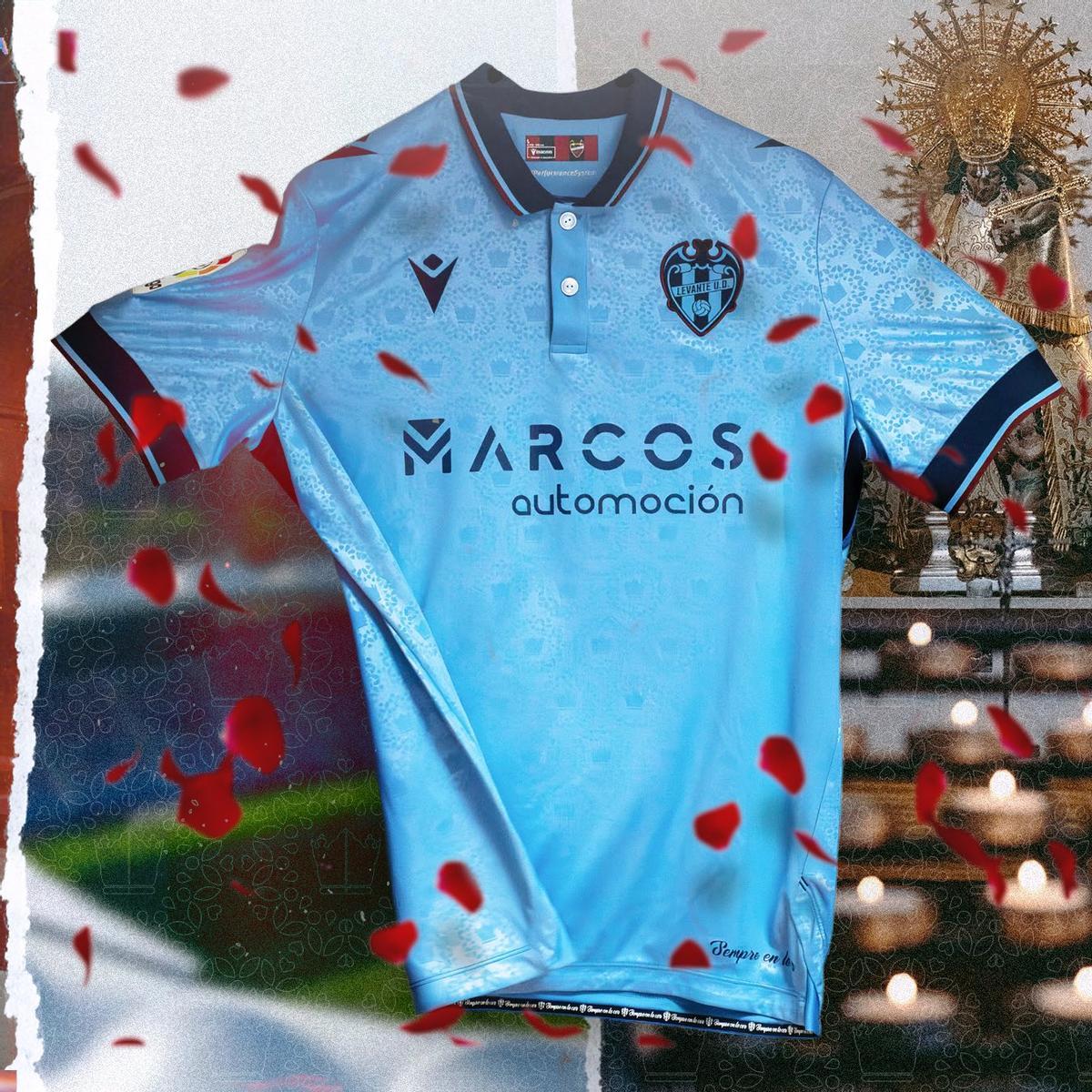 EQUIPACIÓN LEVANTE UD 2023-2024 | Así es la nueva camiseta del Levante ...