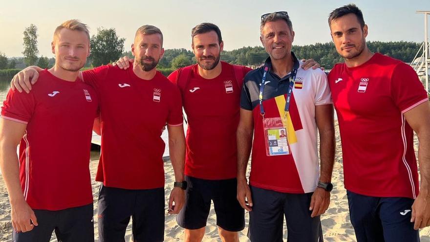 Piragüismo: El arduo camino del K-4 hasta París 2024